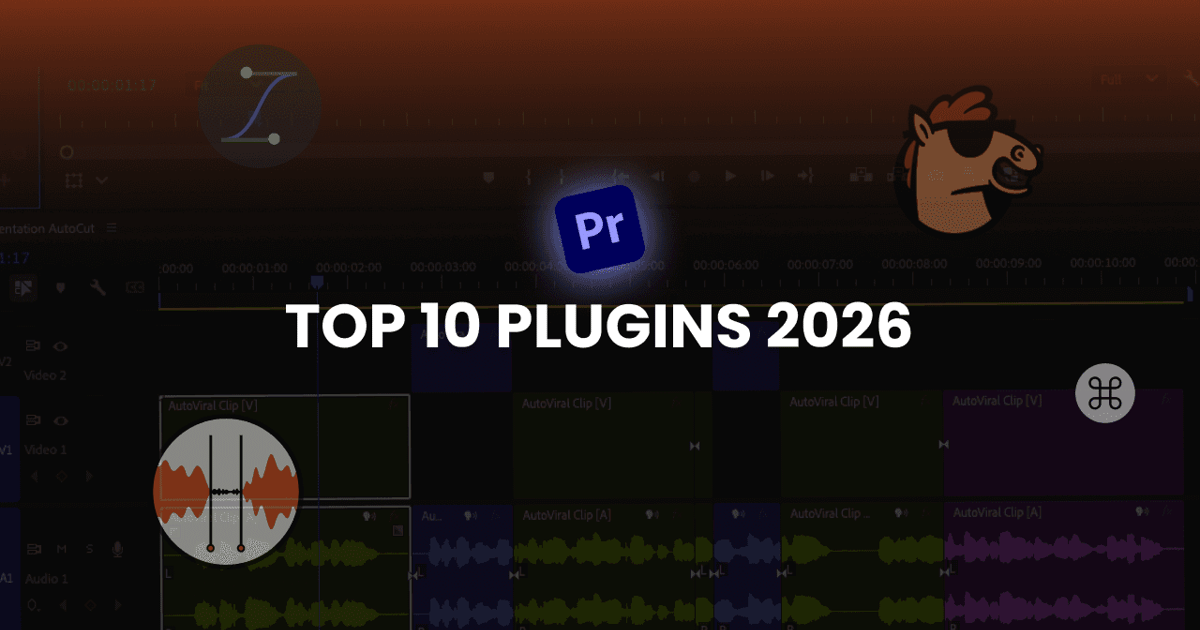 Best Premiere Pro Plugins in 2026 | Top Video Editing Extensions
